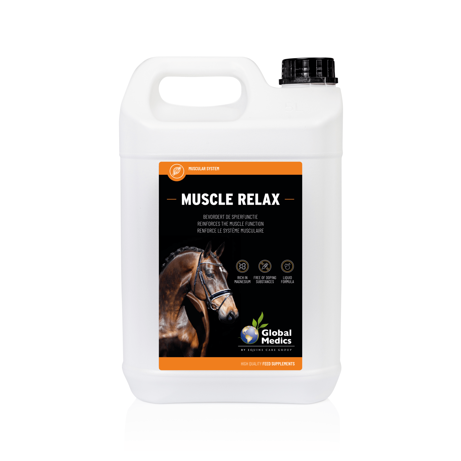 Muscle Relax - Muscle supplement for horses -. Global Medics